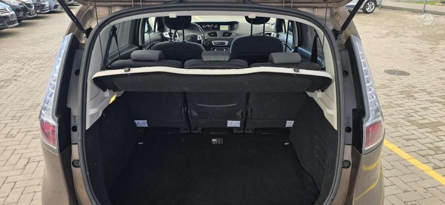 Brūns Renault Scenic 2012 Tauragė, ar dzinēja tilpumu 1.46 L un nobraukumu 173 tūkst. km par 2800 €, foto 11 vietnē AUTOMOTO.COM.LV