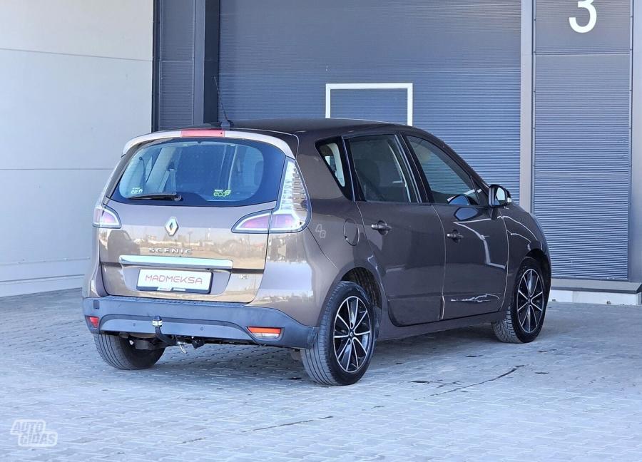 Brūns Renault Scenic 2013 Viļņa, ar dzinēja tilpumu 1.50 L un nobraukumu 300 tūkst. km par 3950 €, foto 12 vietnē AUTOMOTO.COM.LV