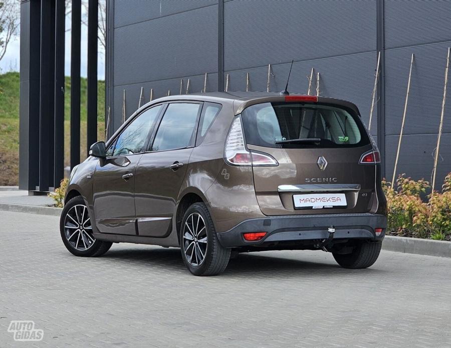 Brown Renault Scenic 2013 in Vilnius, with an engine capacity of 1.50 L and mileage of 300 thousand km for 3950 €, photo 3 on AUTOMOTO.COM.LV