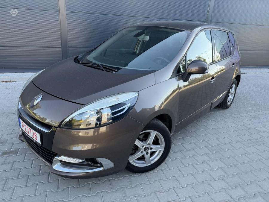 Brown Renault Scenic 2013 in Utena, with an engine capacity of 1.20 L and mileage of 161 thousand km for 3500 €, photo 1 on AUTOMOTO.COM.LV