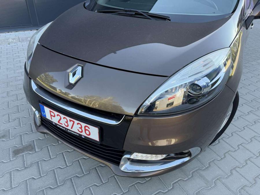 Brown Renault Scenic 2013 in Utena, with an engine capacity of 1.20 L and mileage of 161 thousand km for 3500 €, photo 6 on AUTOMOTO.COM.LV