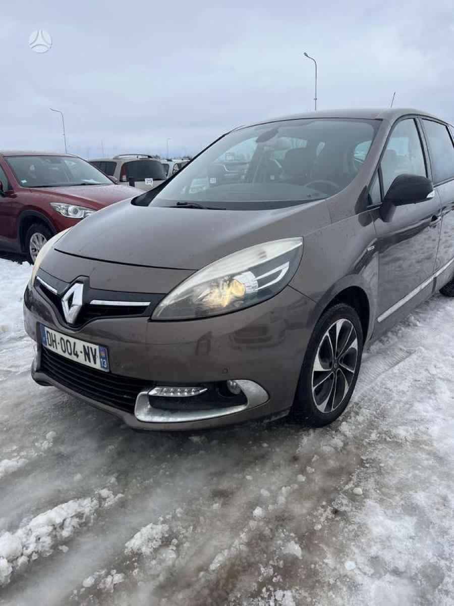 Brown Renault Scenic 2014 in Taurage, with an engine capacity of 1.46 L and mileage of 294 thousand km for 2950 €, photo 1 on AUTOMOTO.COM.LV