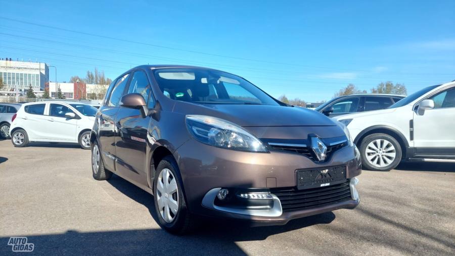 Brown Renault Scenic 2014 in Kaunas, with an engine capacity of 1.50 L and mileage of 231 thousand km for 4550 €, photo 10 on AUTOMOTO.COM.LV