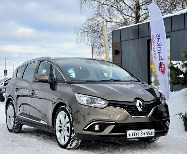 Brown Renault Scenic 2017 in Taurage, with an engine capacity of 1.60 L and mileage of 207 thousand km for 7900 €, photo 4 on AUTOMOTO.COM.LV