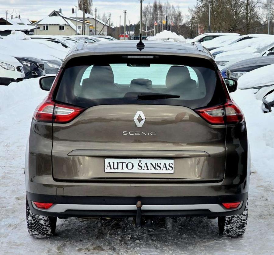 Brūns Renault Scenic 2017 Tauragė, ar dzinēja tilpumu 1.60 L un nobraukumu 207 tūkst. km par 7900 €, foto 10 vietnē AUTOMOTO.COM.LV