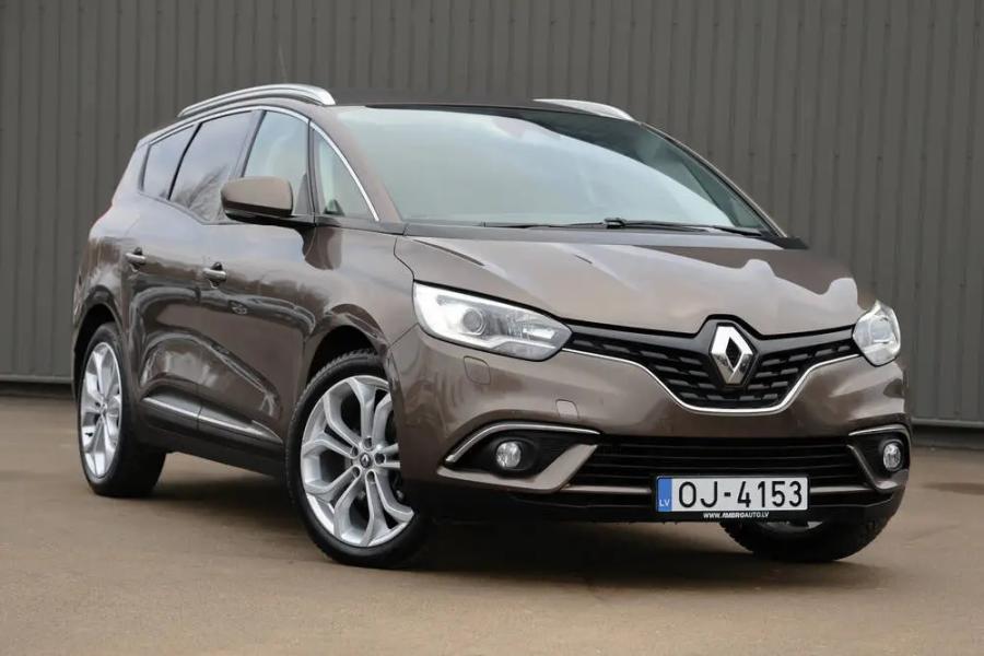 Brūns Renault Scenic 2017 Jelgava, ar dzinēja tilpumu 1.20 L un nobraukumu 180 tūkst. km par 9500 €, foto 5 vietnē AUTOMOTO.COM.LV