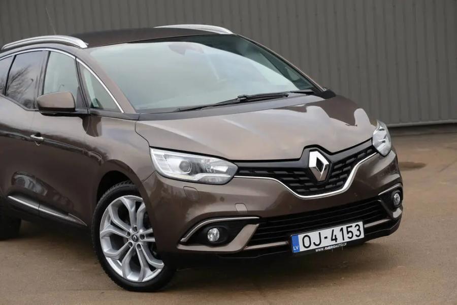 Brūns Renault Scenic 2017 Jelgava, ar dzinēja tilpumu 1.20 L un nobraukumu 180 tūkst. km par 9500 €, foto 6 vietnē AUTOMOTO.COM.LV