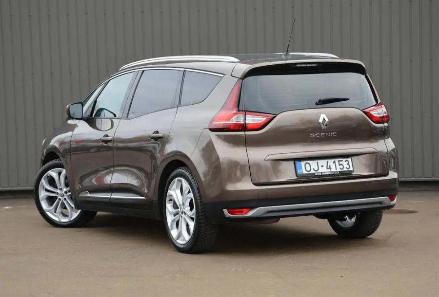 Brūns Renault Scenic 2017 Jelgava, ar dzinēja tilpumu 1.20 L un nobraukumu 180 tūkst. km par 9500 €, foto 11 vietnē AUTOMOTO.COM.LV