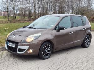 Brown Renault Scenic 2011 in Jelgava, with an engine capacity of 1.90 L and mileage of 224 thousand km for 5150 €, photo  on AUTOMOTO.COM.LV