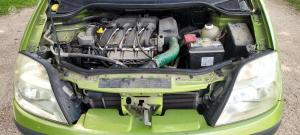 Green Renault Scenic 2000 in Ukmerge, with an engine capacity of 1.60 L and mileage of 221 thousand km for 650 €, photo 5 on AUTOMOTO.COM.LV