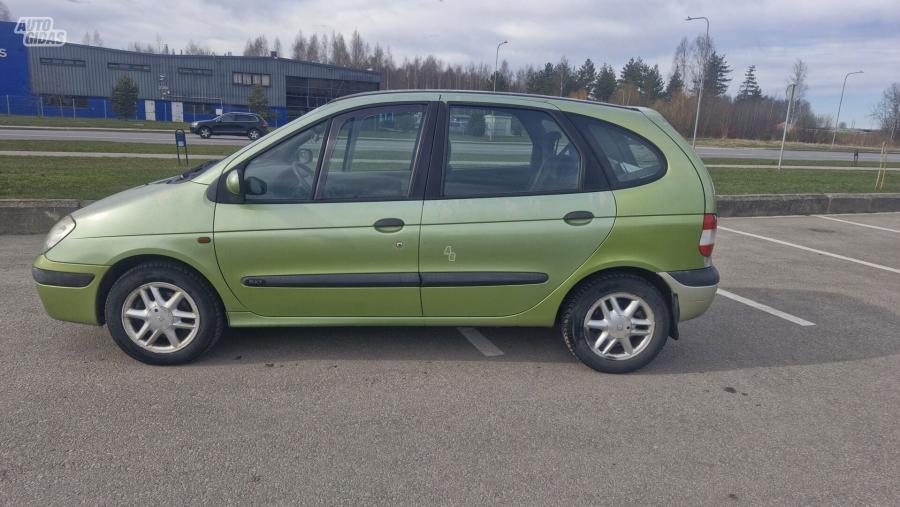 Green Renault Scenic 2000 in Panevezys, with an engine capacity of 1.90 L and mileage of 219 thousand km for 850 €, photo 3 on AUTOMOTO.COM.LV