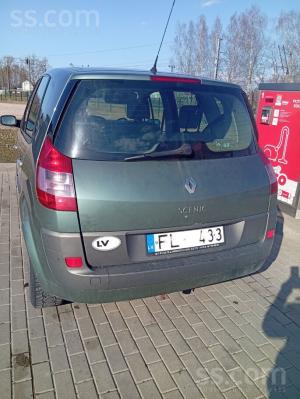Zaļš Renault Scenic 2005 Jūrmala, ar dzinēja tilpumu 1.90 L un nobraukumu 429 tūkst. km par 550 €, foto 4 vietnē AUTOMOTO.COM.LV