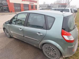 Green Renault Scenic 2006 in Siauliai, with an engine capacity of 2.00 L and mileage of 250 thousand km for 1450 €, photo 3 on AUTOMOTO.COM.LV