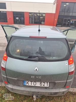Green Renault Scenic 2006 in Siauliai, with an engine capacity of 2.00 L and mileage of 250 thousand km for 1450 €, photo 5 on AUTOMOTO.COM.LV