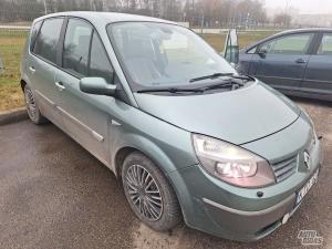 Green Renault Scenic 2006 in Siauliai, with an engine capacity of 2.00 L and mileage of 300 thousand km for 1450 €, photo  on AUTOMOTO.COM.LV