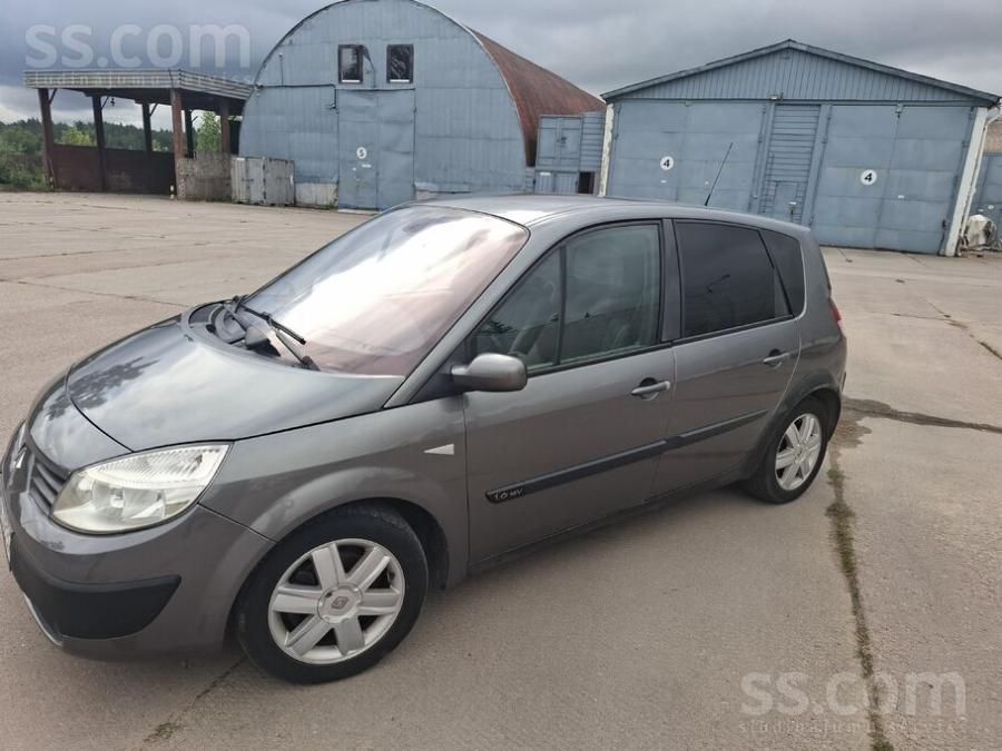Zaļš Renault Scenic 2006 Daugavpils, ar dzinēja tilpumu 1.60 L un nobraukumu 177 tūkst. km par 1350 €, foto 4 vietnē AUTOMOTO.COM.LV