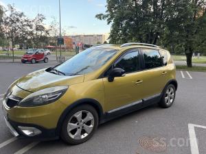 Зеленый Рено Сценик 2013 в Рига, объемом двигателя 1.50 л и пробегом 340 тыс. км за 3800 €, фото  на AUTOMOTO.COM.LV