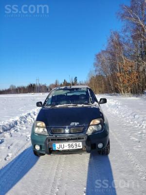 Pelēks Renault Scenic 2001 Daugavpils, ar dzinēja tilpumu 1.90 L un nobraukumu 368 tūkst. km par 1400 €, foto 2 vietnē AUTOMOTO.COM.LV