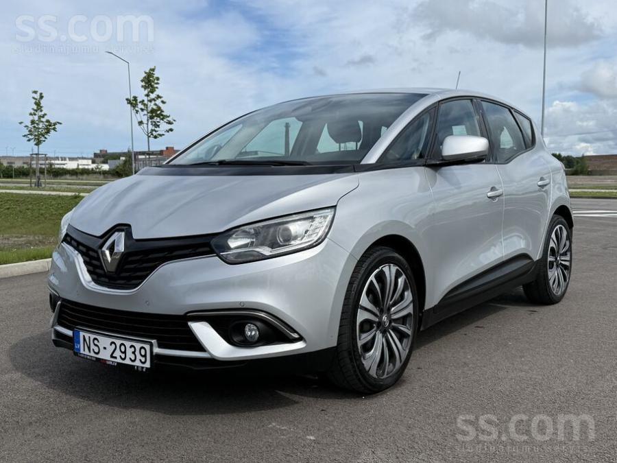 Pelēks Renault Scenic 2018 Liepāja, ar dzinēja tilpumu 1.30 L un nobraukumu 231 tūkst. km par 7700 €, foto 1 vietnē AUTOMOTO.COM.LV