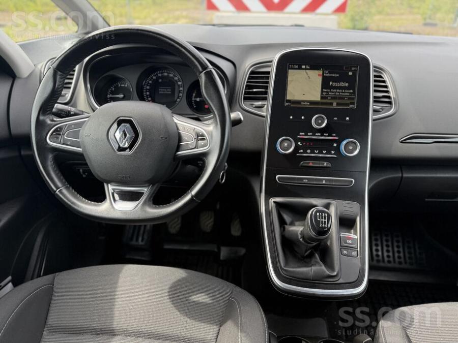 Pelēks Renault Scenic 2018 Liepāja, ar dzinēja tilpumu 1.30 L un nobraukumu 231 tūkst. km par 7700 €, foto 11 vietnē AUTOMOTO.COM.LV