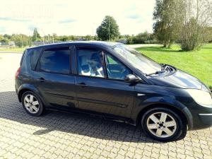 Pelēks Renault Scenic 2004 Ventspils, ar dzinēja tilpumu 1.90 L un nobraukumu 280 tūkst. km par 650 €, foto 4 vietnē AUTOMOTO.COM.LV