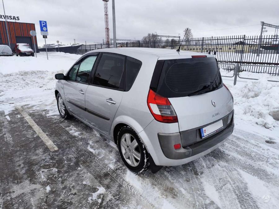 Серый Рено Сценик 2005 в Шяуляй, объемом двигателя 1.87 л и пробегом 340 тыс. км за 999 €, фото 7 на AUTOMOTO.COM.LV