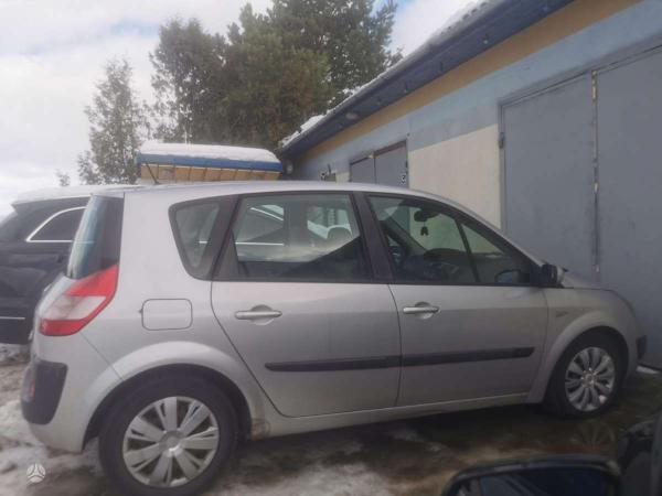 Grey Renault Scenic 2005 in Klaipeda, with an engine capacity of 1.87 L and mileage of 156 thousand km for 380 €, photo 3 on AUTOMOTO.COM.LV