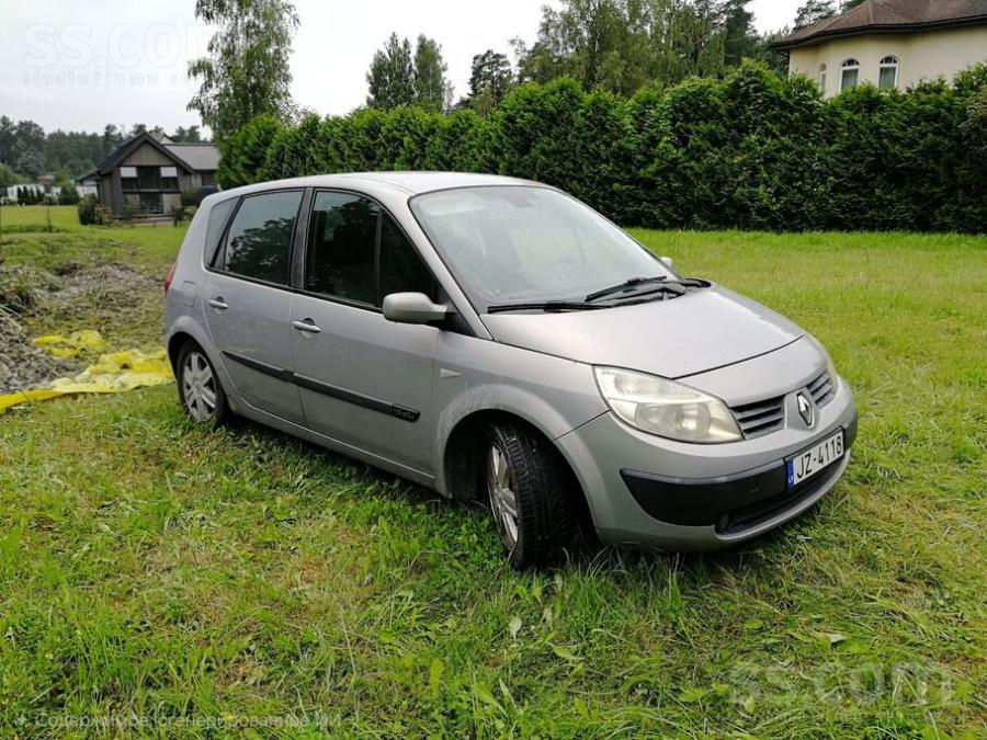 Серый Рено Сценик 2005 в Рига, объемом двигателя 1.90 л и пробегом 322 тыс. км за 675 €, фото 3 на AUTOMOTO.COM.LV