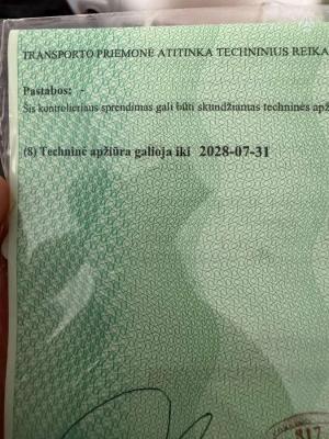 Серый Рено Сценик 2005 в Кретинга, объемом двигателя 1.90 л и пробегом 317 тыс. км за 1150 €, фото 12 на AUTOMOTO.COM.LV