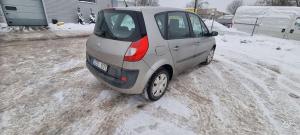 Grey Renault Scenic 2006 in Vilnius, with an engine capacity of 1.46 L and mileage of 144 thousand km for 550 €, photo 3 on AUTOMOTO.COM.LV