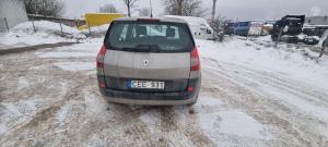Grey Renault Scenic 2006 in Vilnius, with an engine capacity of 1.46 L and mileage of 144 thousand km for 550 €, photo 4 on AUTOMOTO.COM.LV