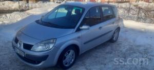 Pelēks Renault Scenic 2006 Preiļi, ar dzinēja tilpumu 1.90 L un nobraukumu 341 tūkst. km par 1250 €, foto  vietnē AUTOMOTO.COM.LV