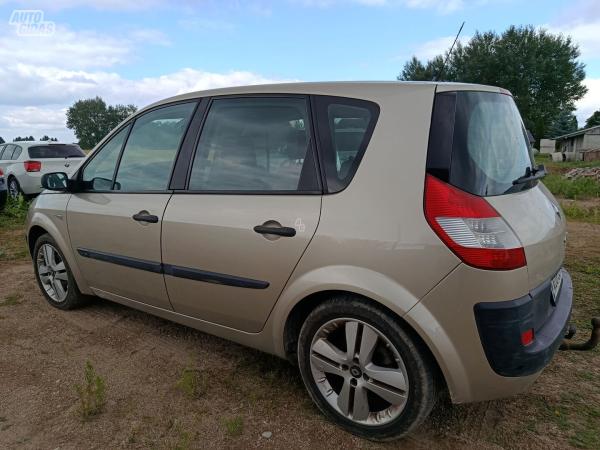 Grey Renault Scenic 2006 in Marijampole, with an engine capacity of 1.60 L and mileage of 202 thousand km for 1300 €, photo 6 on AUTOMOTO.COM.LV