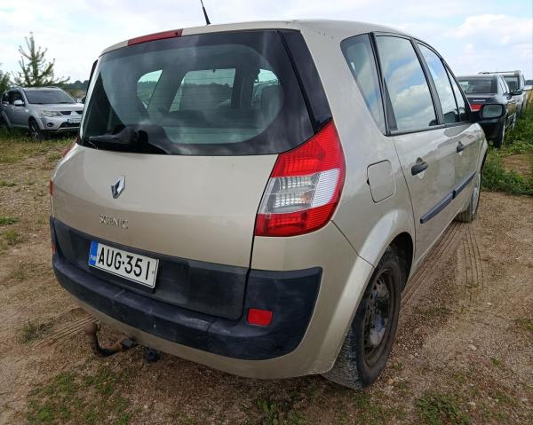 Grey Renault Scenic 2006 in Marijampole, with an engine capacity of 1.60 L and mileage of 202 thousand km for 1300 €, photo 8 on AUTOMOTO.COM.LV
