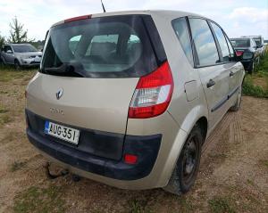Grey Renault Scenic 2006 in Marijampole, with an engine capacity of 1.60 L and mileage of 202 thousand km for 1300 €, photo 8 on AUTOMOTO.COM.LV