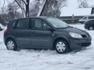 Grey Renault Scenic 2007 in Grobiņa, with an engine capacity of 1.60 L and mileage of 167 thousand km for 2850 €, photo 8 on AUTOMOTO.COM.LV