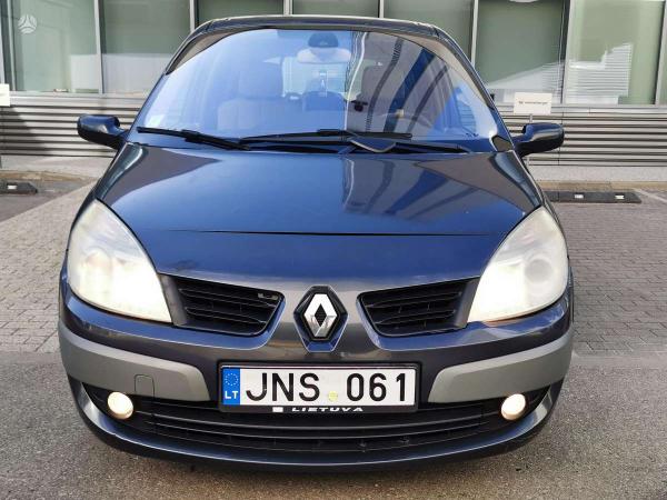Pelēks Renault Scenic 2007 Viļņa, ar dzinēja tilpumu 1.87 L un nobraukumu 300 tūkst. km par 550 €, foto 5 vietnē AUTOMOTO.COM.LV