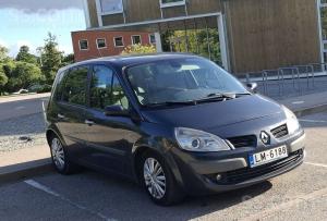 Grey Renault Scenic 2007 in Saldus, with an engine capacity of 1.90 L and mileage of 252 thousand km for 2695 €, photo  on AUTOMOTO.COM.LV