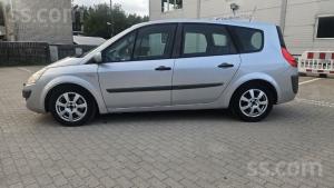 Grey Renault Scenic 2007 in Riga, with an engine capacity of 1.90 L and mileage of 292 thousand km for 800 €, photo 1 on AUTOMOTO.COM.LV