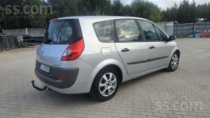 Grey Renault Scenic 2007 in Riga, with an engine capacity of 1.90 L and mileage of 292 thousand km for 800 €, photo 7 on AUTOMOTO.COM.LV