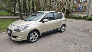 Grey Renault Scenic 2009 in Riga, with an engine capacity of 1.50 L and mileage of 226 thousand km for 4150 €, photo 1 on AUTOMOTO.COM.LV