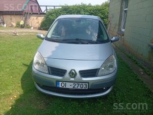 Pelēks Renault Scenic 2009 Liepāja, ar dzinēja tilpumu 1.80 L un nobraukumu 183 tūkst. km par 950 €, foto  vietnē AUTOMOTO.COM.LV