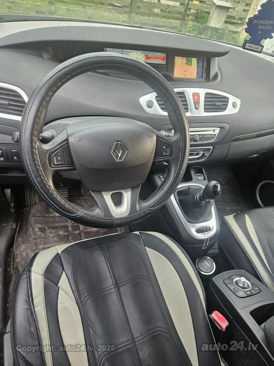 Grey Renault Scenic 2010 in Tallinn, with an engine capacity of 1.90 L and mileage of 0 thousand km for 3200 €, photo 1 on AUTOMOTO.COM.LV