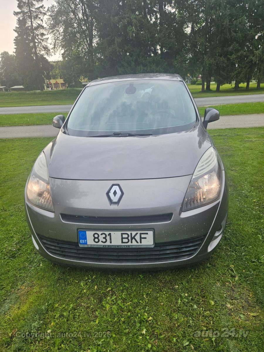 Grey Renault Scenic 2010 in Tallinn, with an engine capacity of 1.90 L and mileage of 0 thousand km for 3200 €, photo 8 on AUTOMOTO.COM.LV