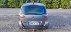 Grey Renault Scenic 2012 in Voru, with an engine capacity of 1.50 L and mileage of 183 thousand km for 4250 €, photo 9 on AUTOMOTO.COM.LV