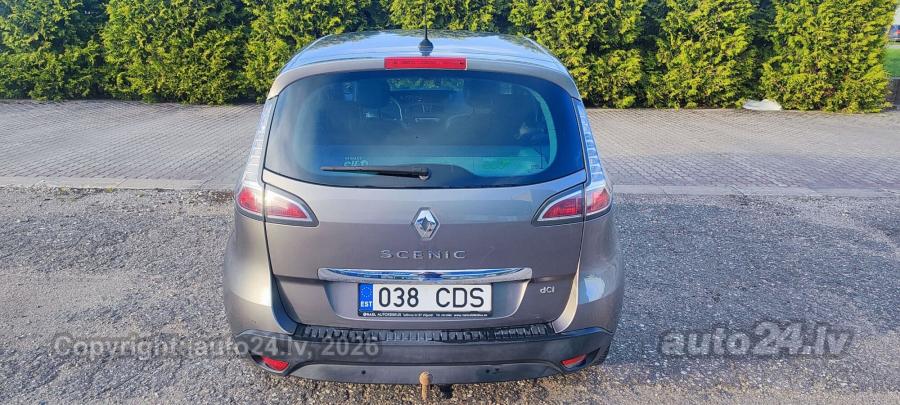 Grey Renault Scenic 2012 in Voru, with an engine capacity of 1.50 L and mileage of 183 thousand km for 4250 €, photo 9 on AUTOMOTO.COM.LV