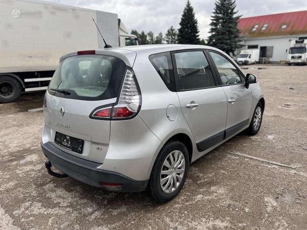 Grey Renault Scenic 2012 in Kaunas, with an engine capacity of 1.46 L and mileage of 173 thousand km for 1600 €, photo 5 on AUTOMOTO.COM.LV