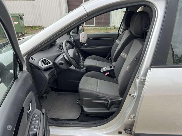 Grey Renault Scenic 2012 in Kaunas, with an engine capacity of 1.46 L and mileage of 173 thousand km for 1600 €, photo 10 on AUTOMOTO.COM.LV
