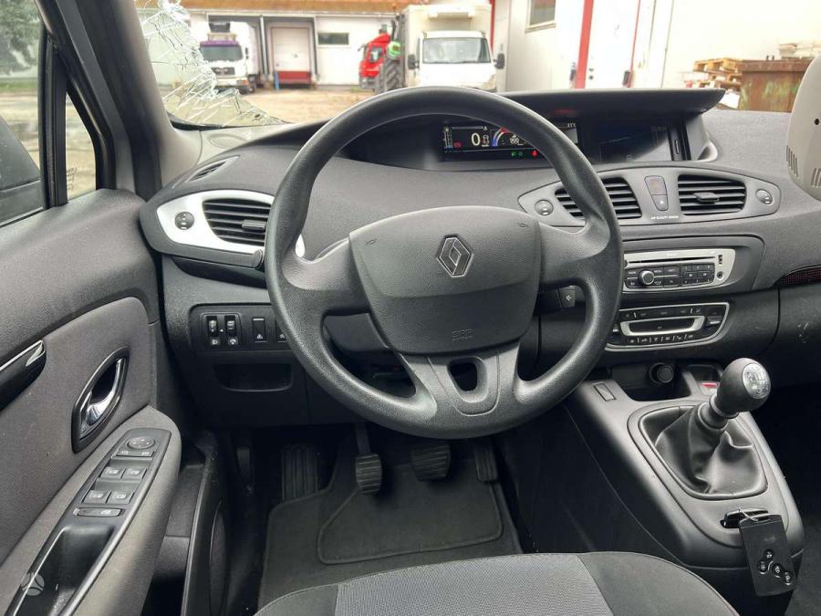 Pelēks Renault Scenic 2012 Kauņa, ar dzinēja tilpumu 1.46 L un nobraukumu 173 tūkst. km par 1600 €, foto 17 vietnē AUTOMOTO.COM.LV
