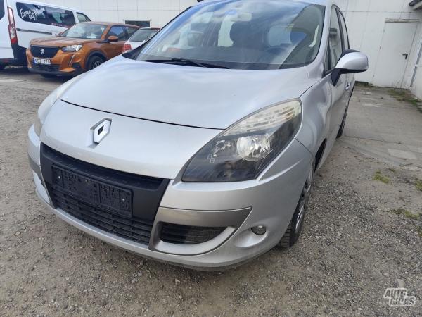 Grey Renault Scenic 2012 in Utena, with an engine capacity of 1.50 L and mileage of 213 thousand km for 2990 €, photo 1 on AUTOMOTO.COM.LV